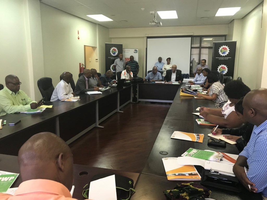 NEDLAC Conducts A Site Visit to EPWP and CWP Projects – DPW – Eastern ...