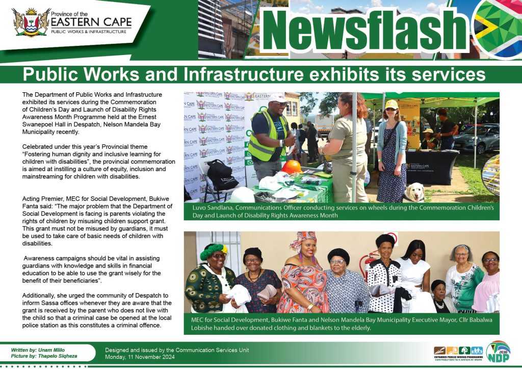 DPW – Eastern Cape Public Works – EC DPW Website